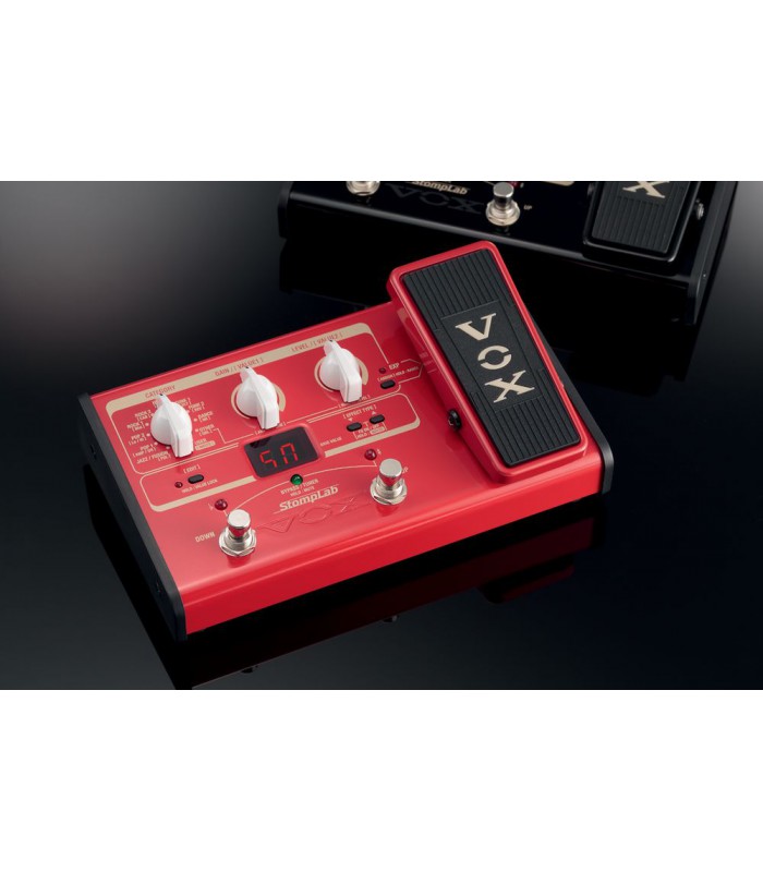 VOX Stomplab II Basse - Multi-effets compact sur piles avec pédale d ...