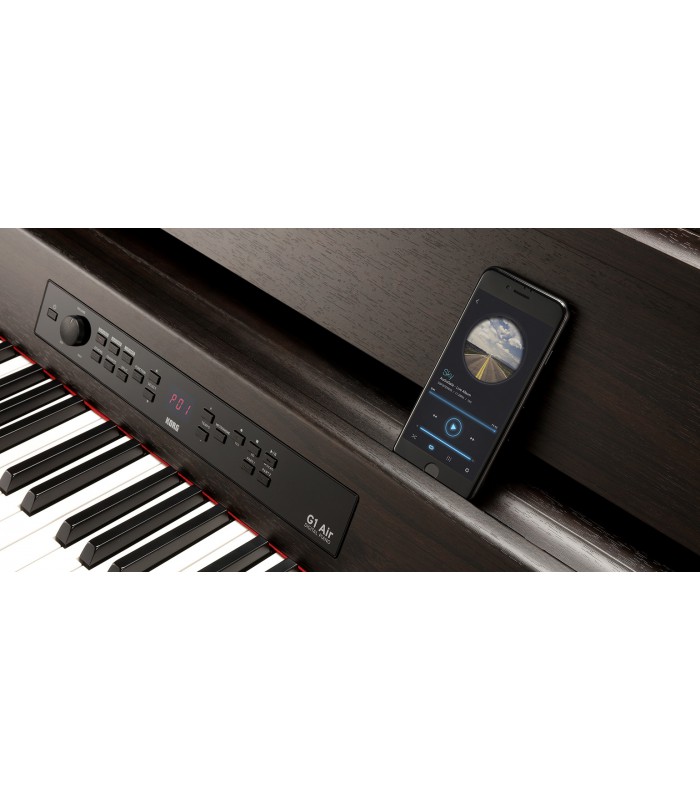 KORG C1 AIR-BR - Piano numérique meuble 88 notes, clavier RH3, Brun ...