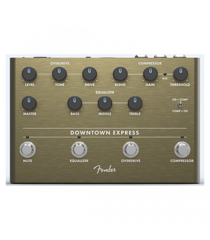 FENDER - 0234538000 - Downtown Express Bass Multi-Effect Pedal - Rockamusic