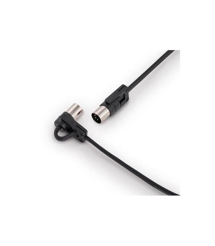 ROCKCABLE CAB MD FX 60 BK - Cable Midi Patch Orientable 60 cm - Rockamusic
